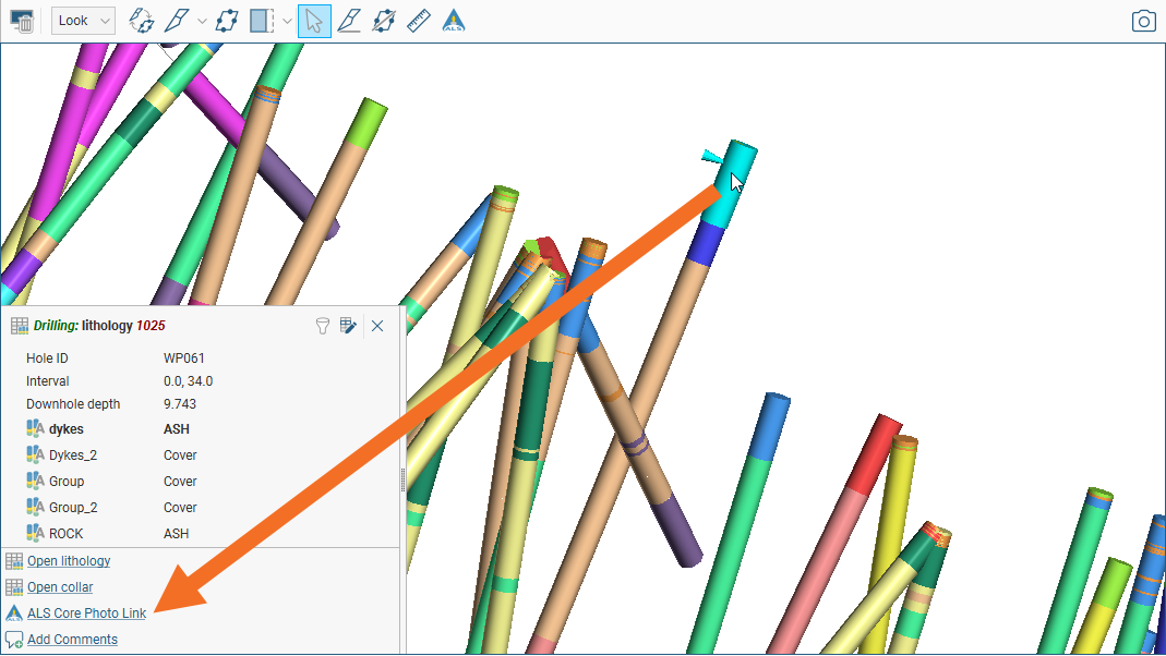 The ALS CoreViewer Interface