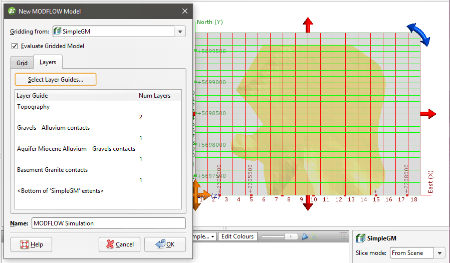 Creating a MODFLOW Model