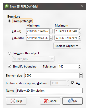 Creating a 2D FEFLOW Model
