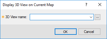 Display 3D View on Current Map
