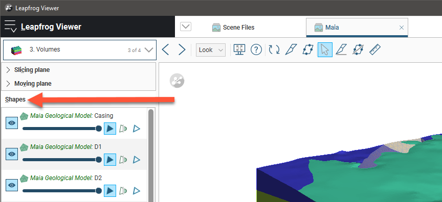 The Leapfrog Viewer Main Window